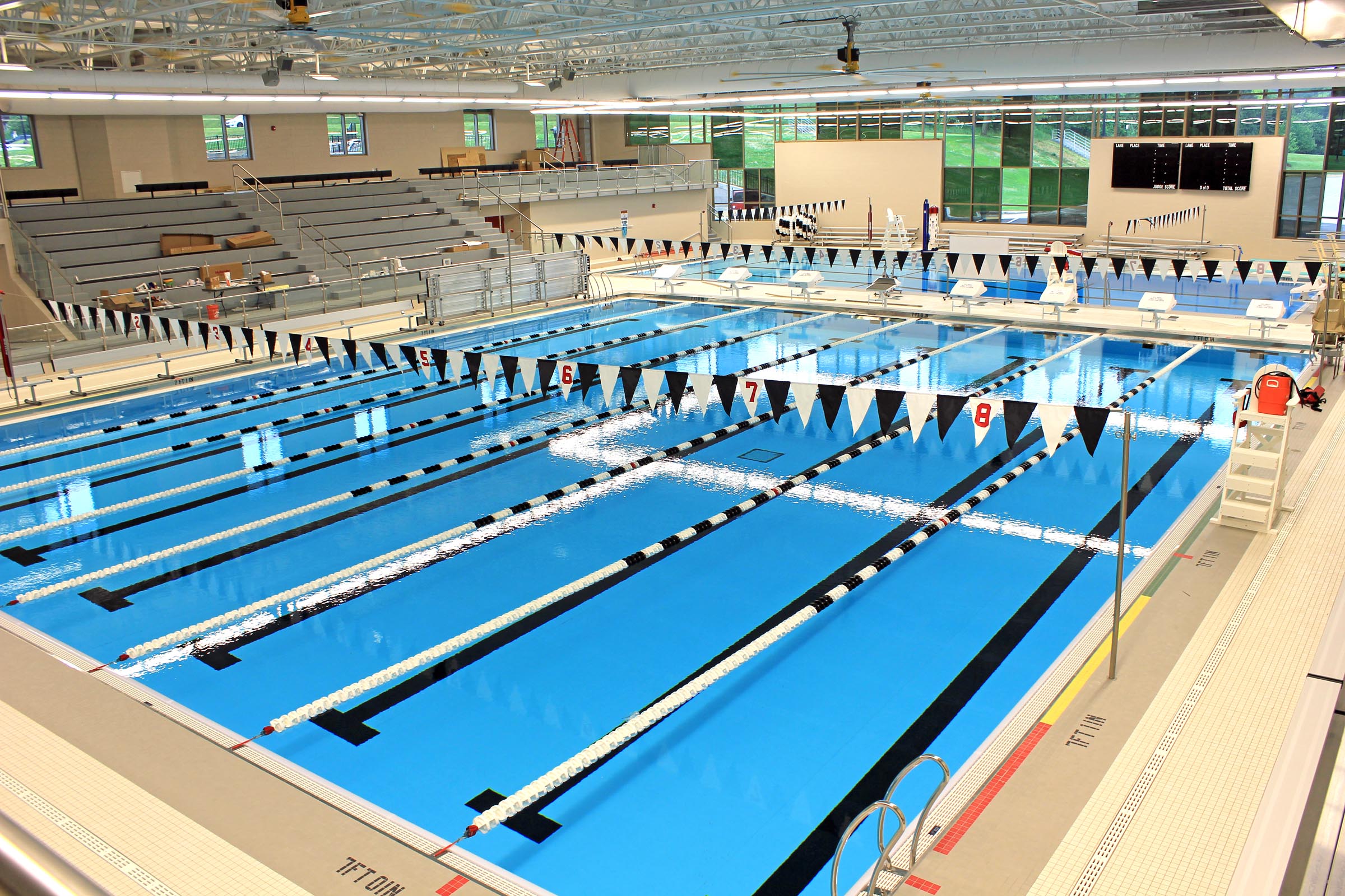 Upper St. Clair High School Natatorium | Competition & Diving Pool ...